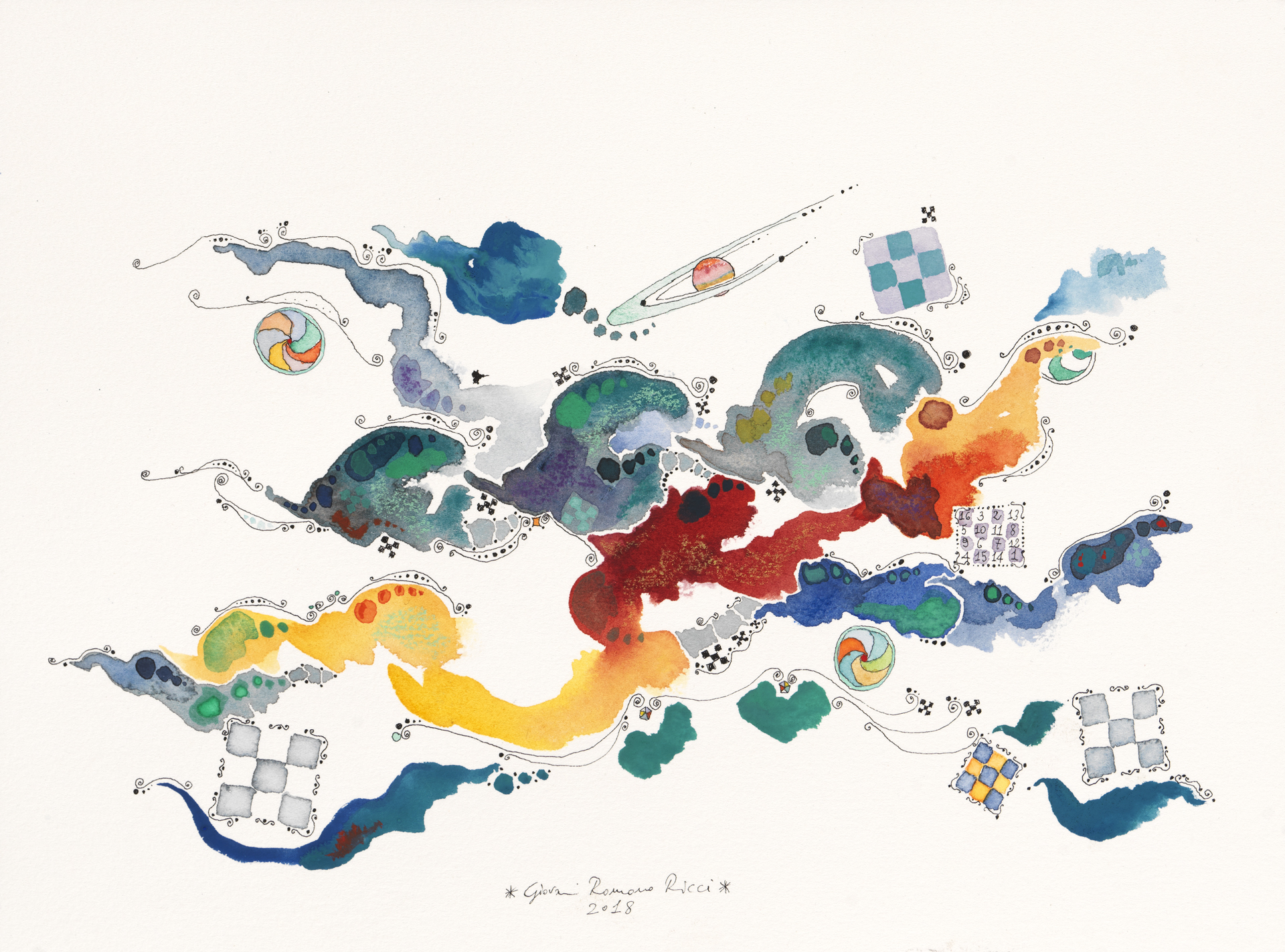 Giovanni Romano Ricci Paintings